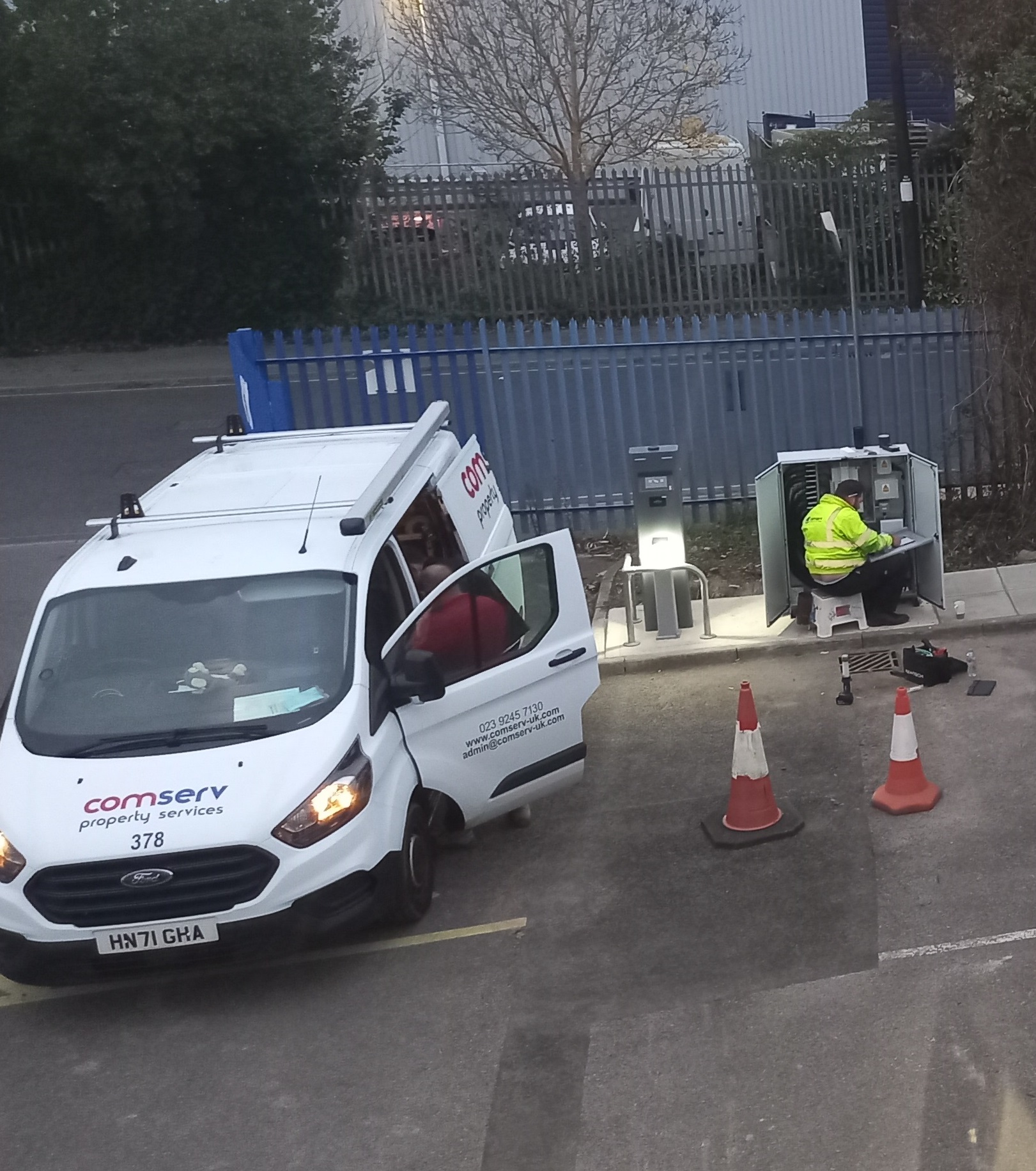 Case Study - On-site Electric Vehicle Charge Point Installations